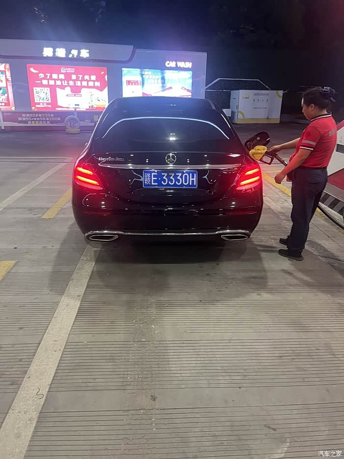 【图】17年 e200l 黑色立标 八万多公里 自用车况精品，因换_奔驰E级论坛_汽车之家论坛