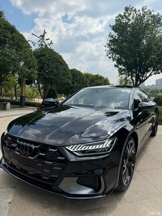 【图】上汽奥迪A7L 45TFSI黑武士提车日记_奥迪A7L论坛_汽车之家论坛