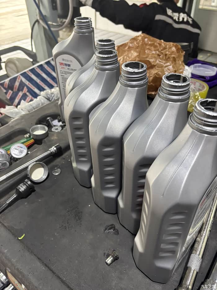 【图】去途虎重力更换通用9AT变速箱油！_机油论坛_汽车之家论坛