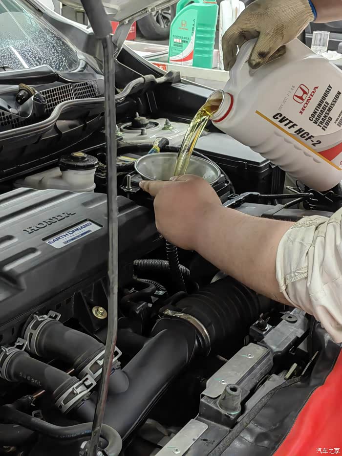 【图】21款CRV燃油版4万公里保养记录（4S常规保养+更换变速箱油）_本田CR-V论坛_汽车之家论坛