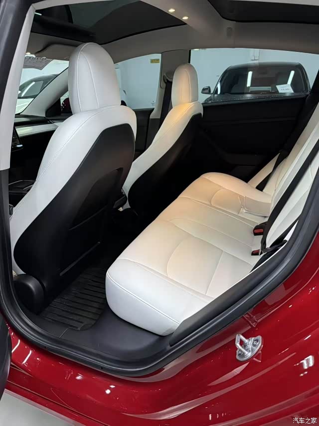 【图】最新拿下21年高性能model3P 精品车况，选装骚红，白内_Model 3论坛_汽车之家论坛