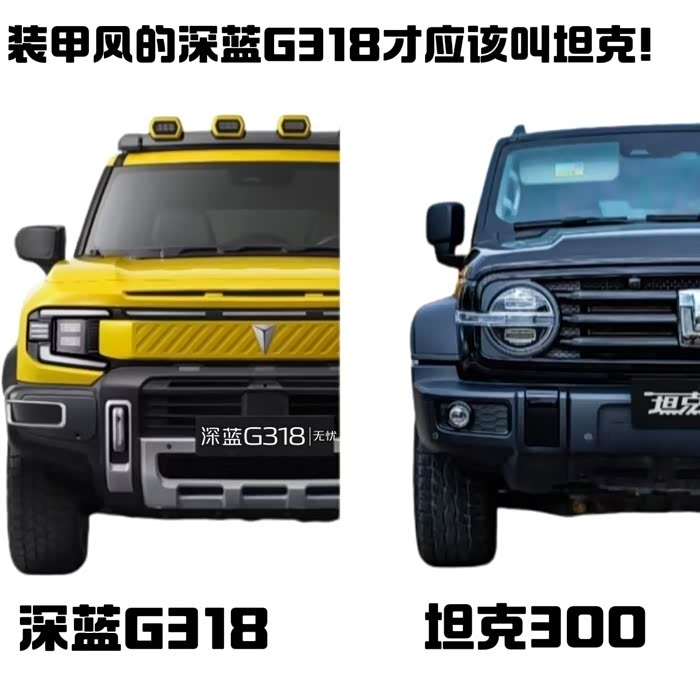 【图】深蓝G318和坦克300的对比_深蓝G318论坛_汽车之家论坛