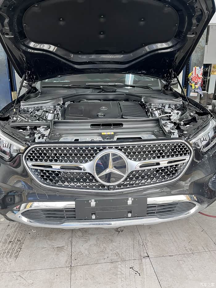 【图】改装分享 GLC260改满天星中网，走起~~~ 颜值确实提升_奔驰GLC论坛_汽车之家论坛