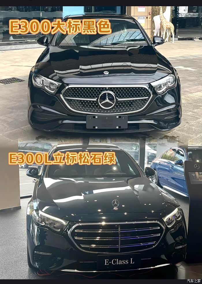 【图】奔驰E选择大标还是立标呢 以下为奔驰 E300L时尚大标和立_奔驰E级论坛_汽车之家论坛