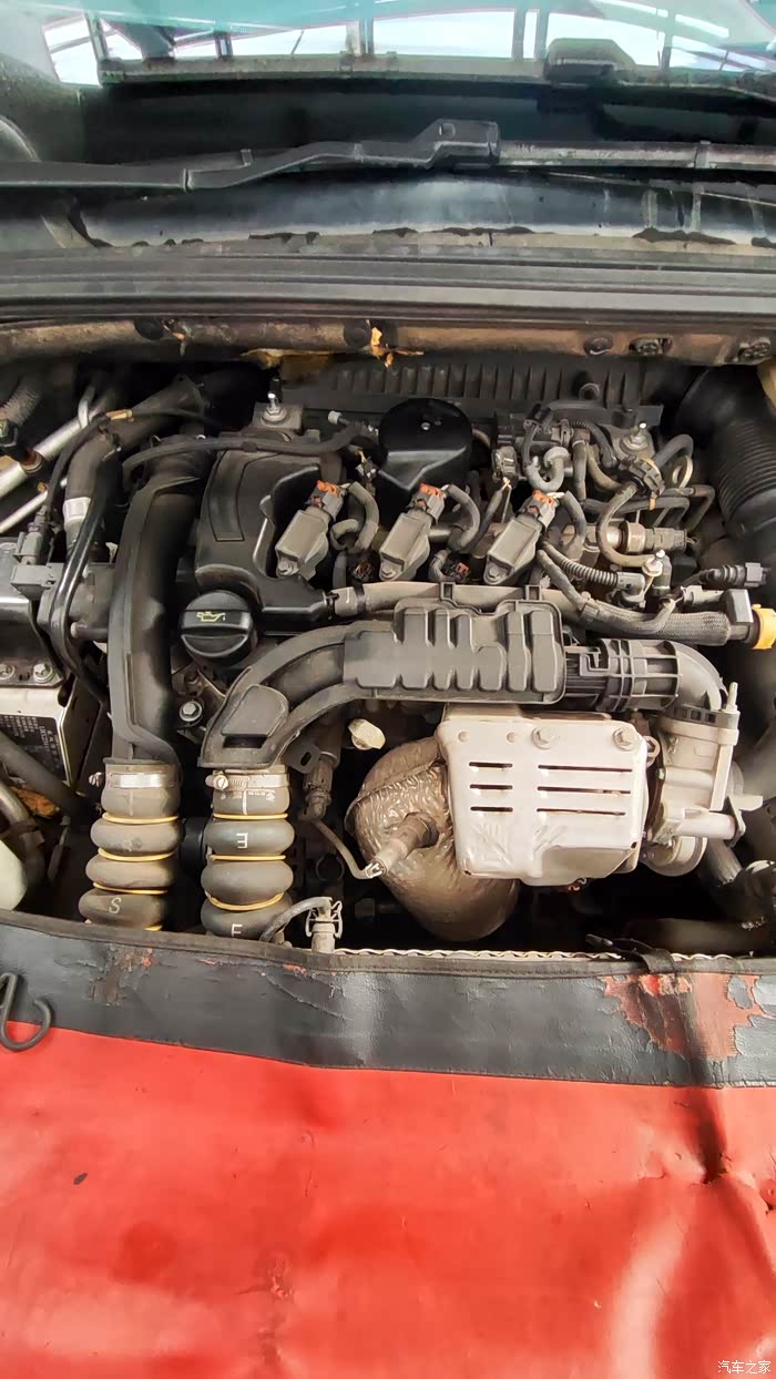 【图】更换1.2T正时皮带_雪铁龙C4L论坛_汽车之家论坛