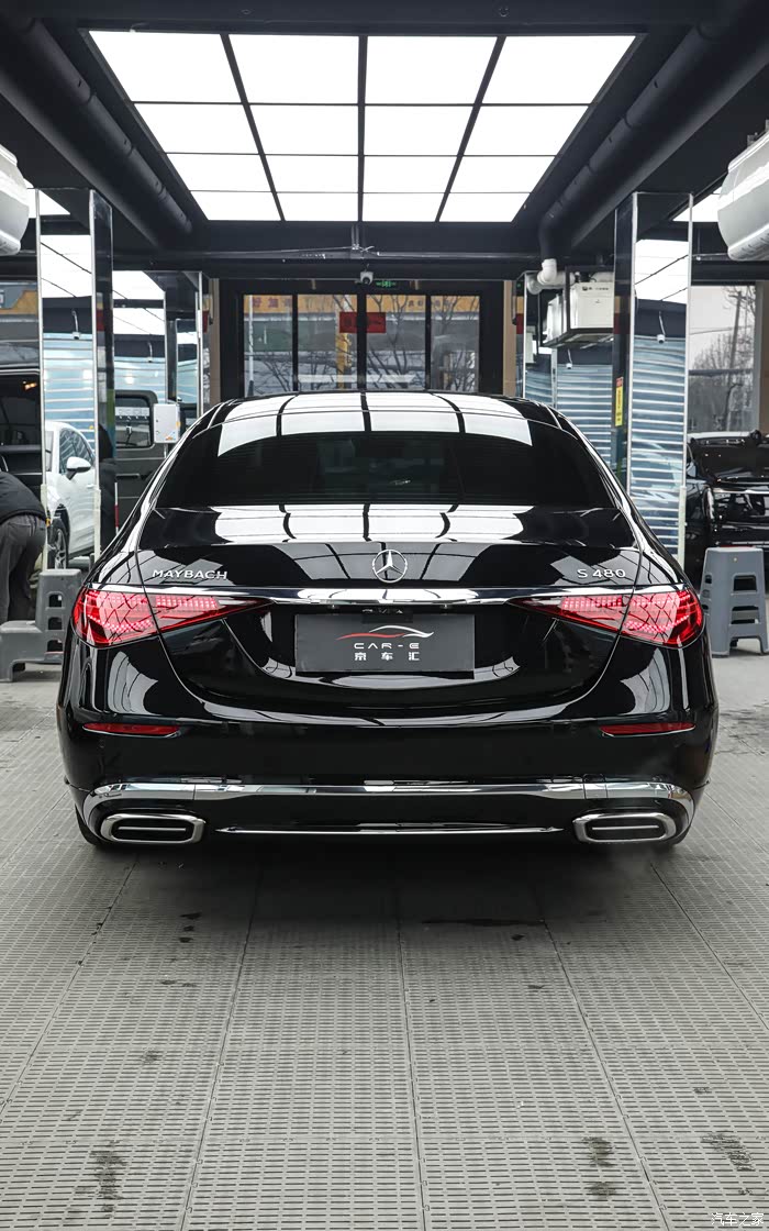 【图】迈巴赫S480贴顶级车衣,顶级全车威固玻璃膜_奔驰S级论坛_汽车之家论坛