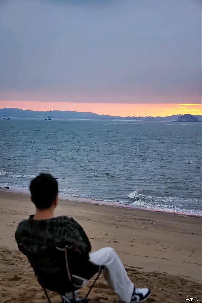 【图】开着奥迪Q5 e-tron邂逅厦门日出，奔赴一场海边的浪漫_自驾游论坛_汽车之家论坛