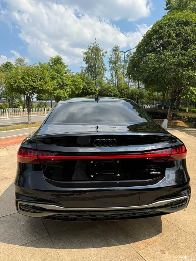 【图】上汽奥迪A7L 45TFSI黑武士提车日记_奥迪A7L论坛_汽车之家论坛