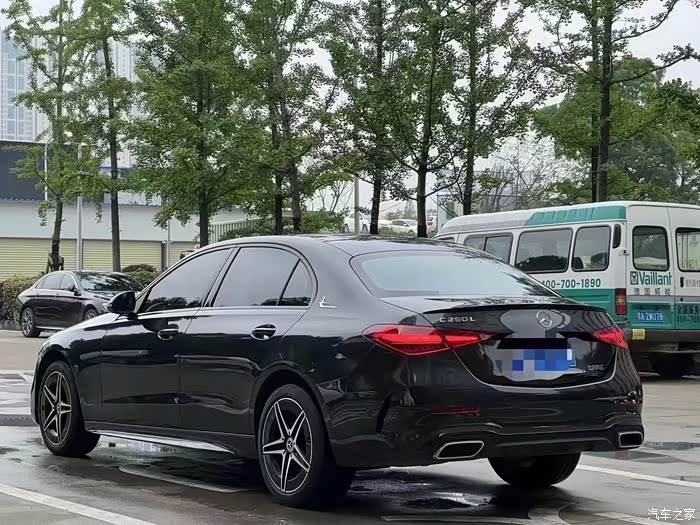 【图】24年2月上路奔驰C260L 皓夜运动版！顶配！一手6000_奔驰C级论坛_汽车之家论坛
