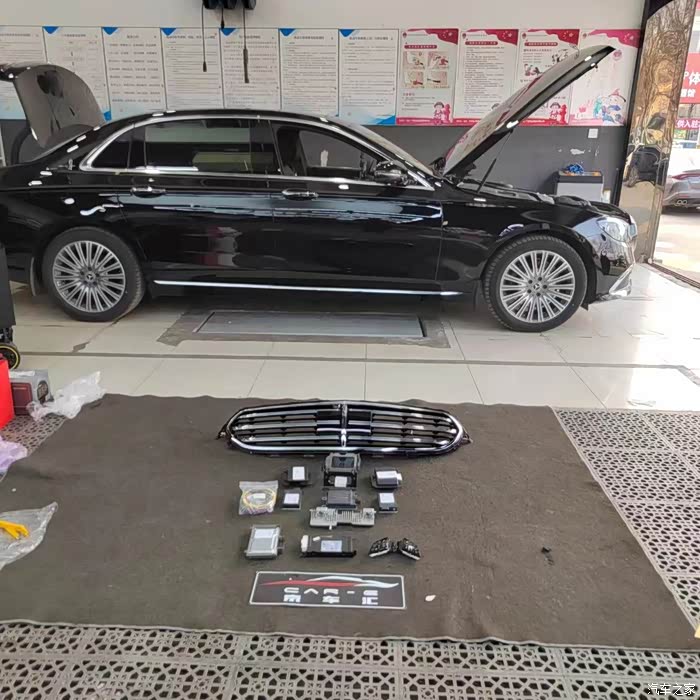 【图】21款E300L豪华升级大满贯，像尊贵一样到顶配配置升级_奔驰E级论坛_汽车之家论坛