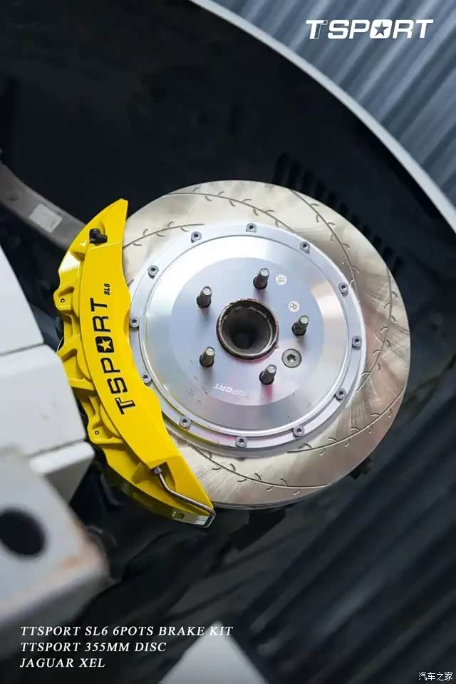 【图】捷豹XEL升级TTSPORT SL6六活塞原装轮毂无需法兰直装_捷豹XE/XEL论坛_汽车之家论坛
