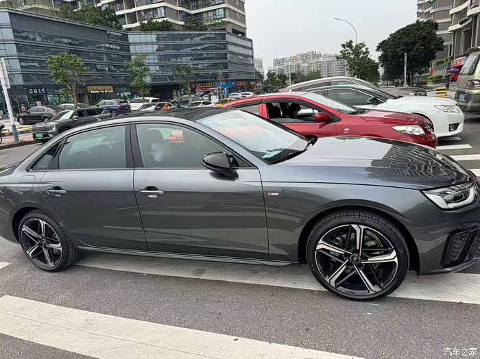 【图】提车了，纠结了很久，不知道是买迈腾330好还是买a4好，当时_奥迪A4L论坛_汽车之家论坛