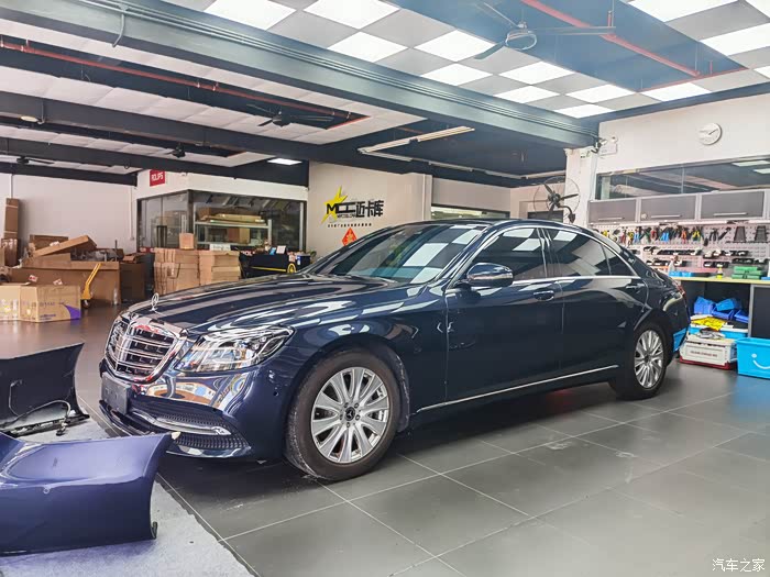 【图】我的18款奔驰S320L，升级第一期——外观篇_奔驰S级论坛_汽车之家论坛