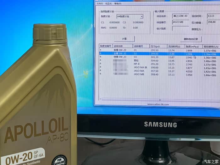 【图】机油送检-出光阿波罗APOLLOIL AP-80 0W-20_机油论坛_汽车之家论坛