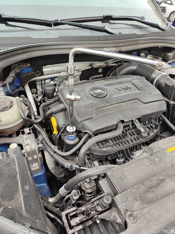 【图】斯柯达柯迪亚克机油保养纳.克伯乐0-40C3上车_机油论坛_汽车之家论坛