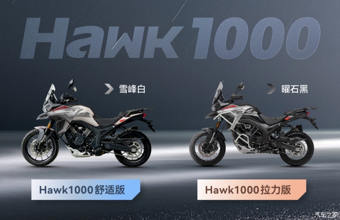 【图】仅46,800元起！高金Hawk 1000正式发售，搭载六轴IMU电控满配_摩托车论坛_汽车之家论坛