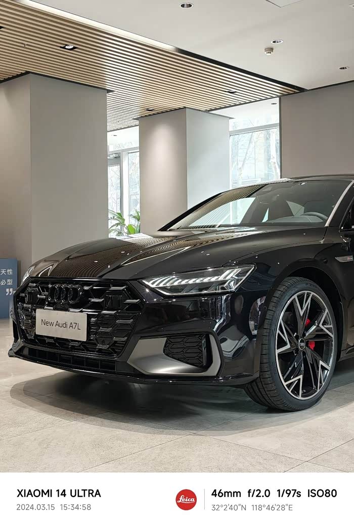 【图】现车资源！官方门店！41左右24款A7L黑武士plus开回家_奥迪A7L论坛_汽车之家论坛