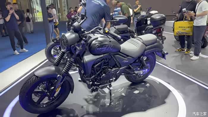 【图】新款豪爵TR300 Plus西安摩展抢先看，外观升级为主_摩托车论坛_汽车之家论坛