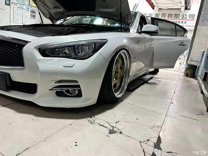 【图】#完美结合#英菲尼迪Q50S改装AIRBFT气囊减震_英菲尼迪Q50/Q50L论坛_汽车之家论坛