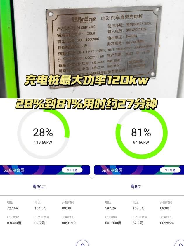 【图】亲测！海狮07EV快充时长！_海狮07 EV论坛_汽车之家论坛