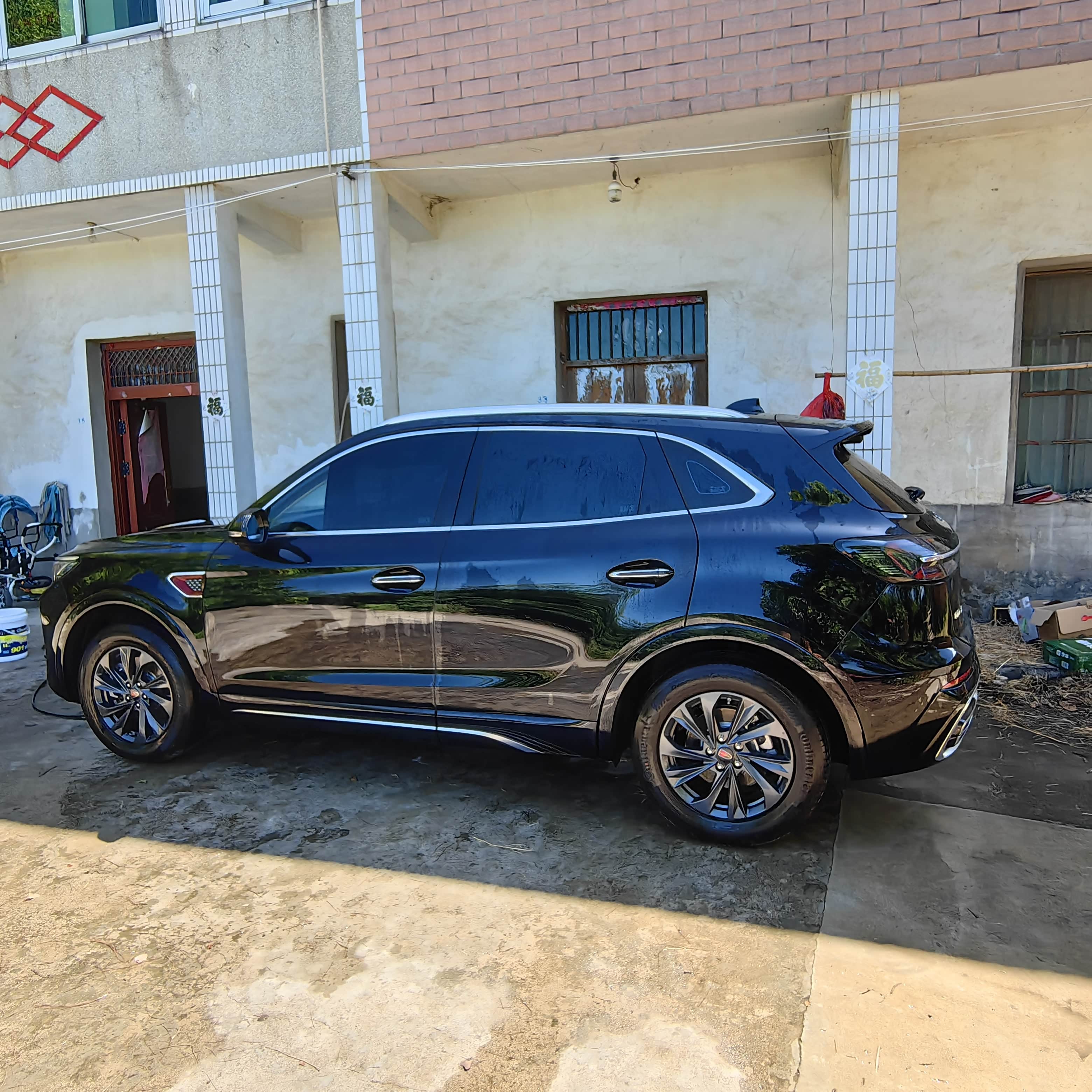 【图】红旗hs5，黑色车漆好坏_红旗HS5论坛_汽车之家论坛