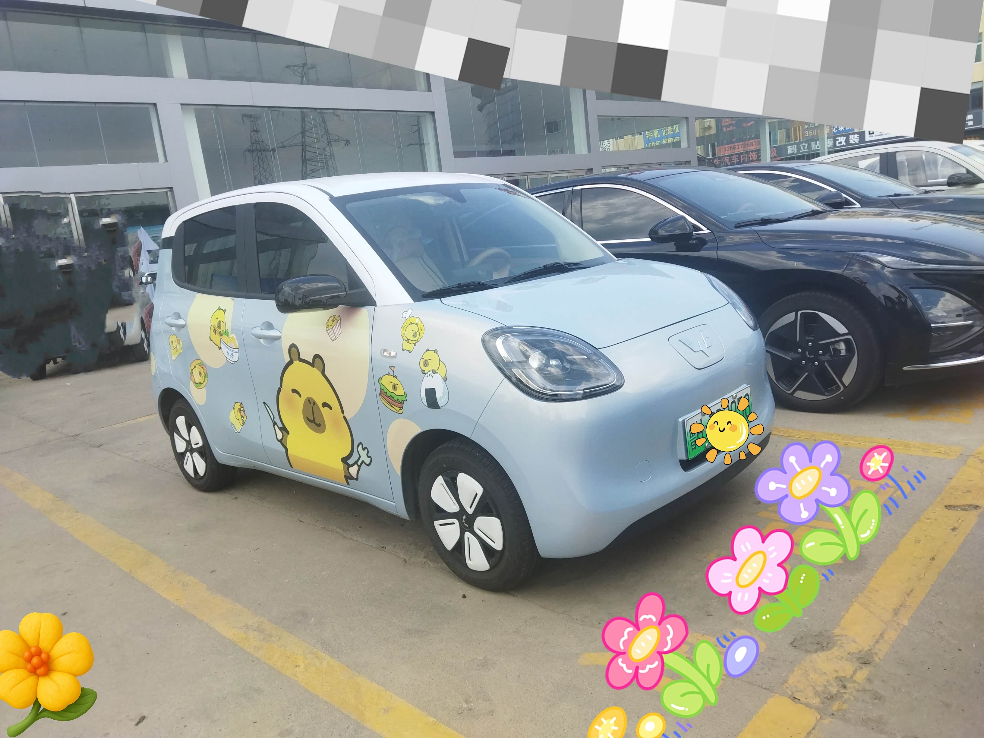 【图】五菱宏光迷你四门版，实车照片分享_宏光MINIEV论坛_汽车之家论坛