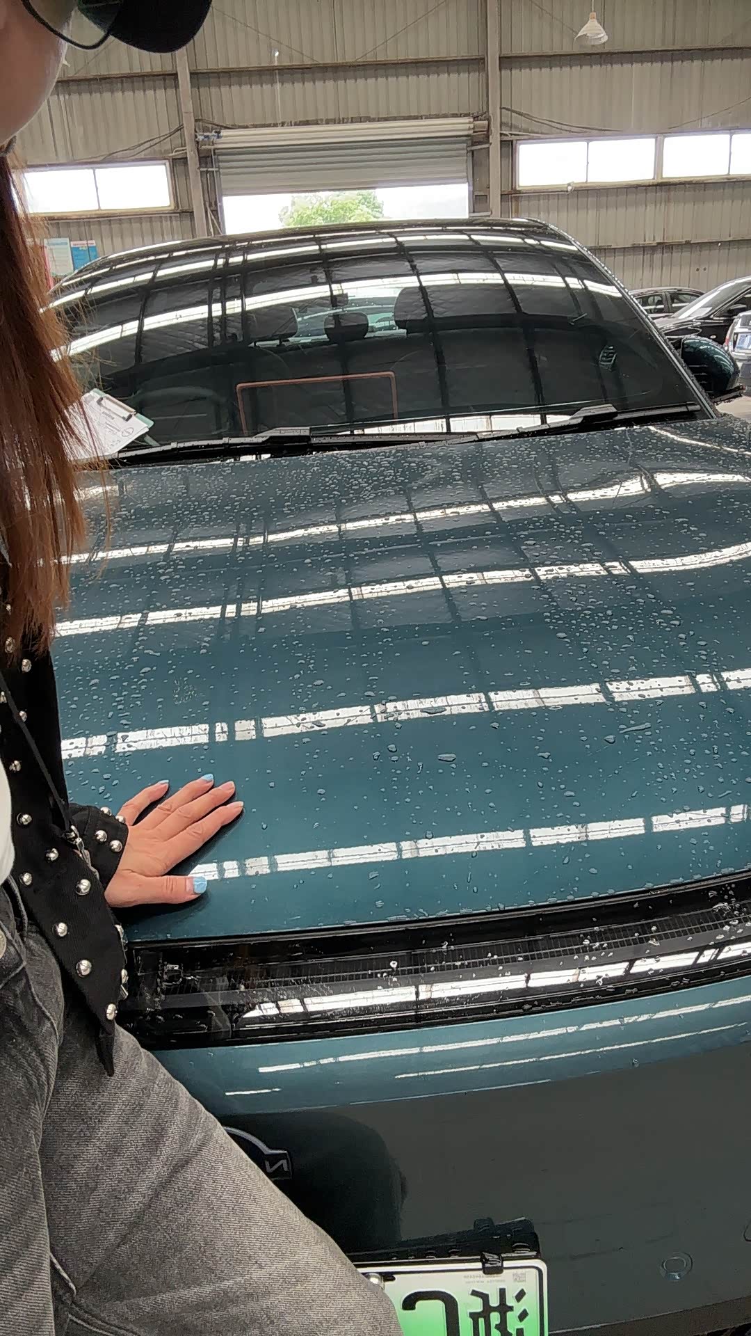 【图】东风日产N7 终于提了日产N7！看到实车的第一眼，森野青车漆_日产N7论坛_汽车之家论坛