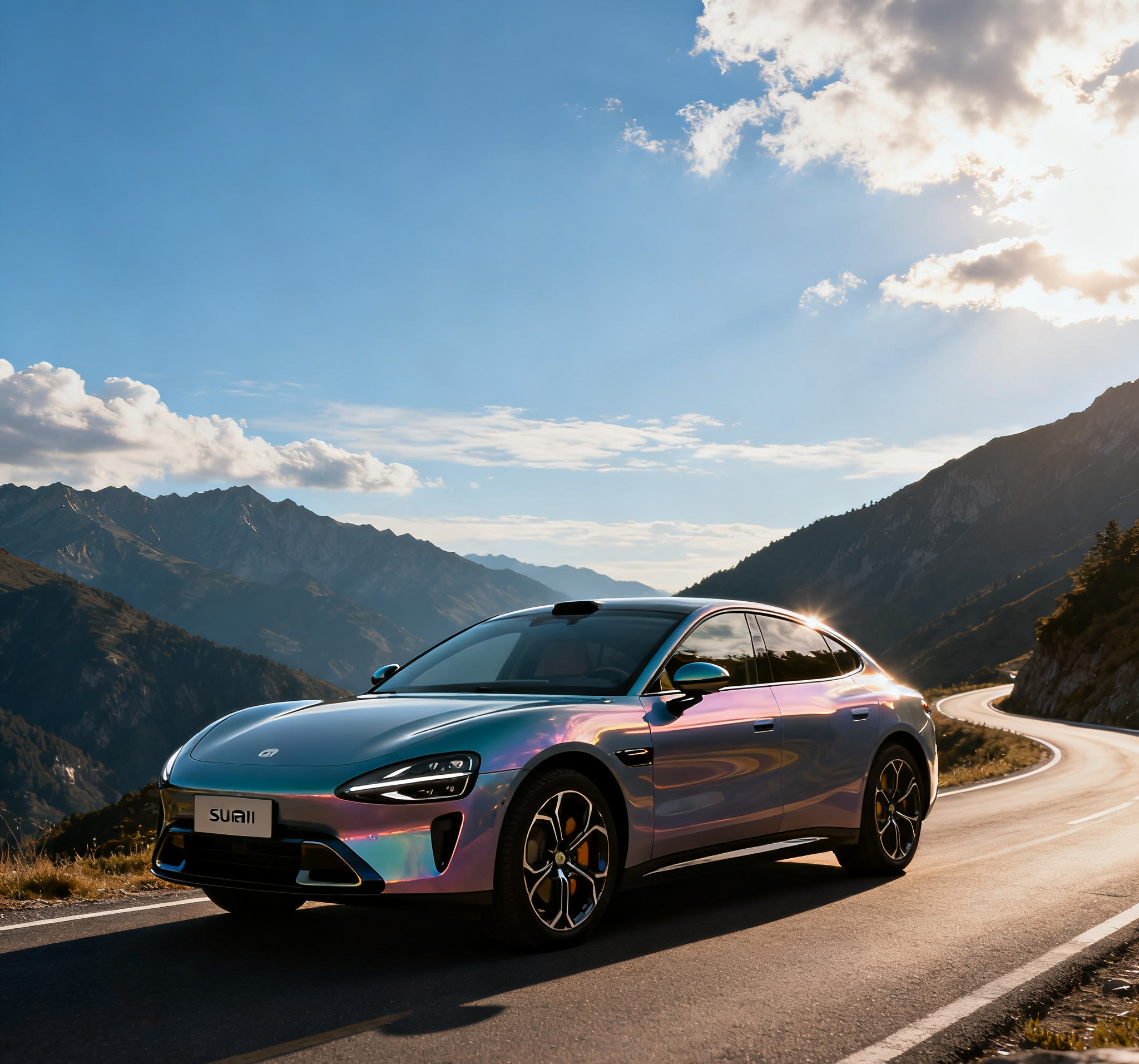 【图】小米su7连撞百米护栏十几辆车受损！_小米SU7论坛_汽车之家论坛