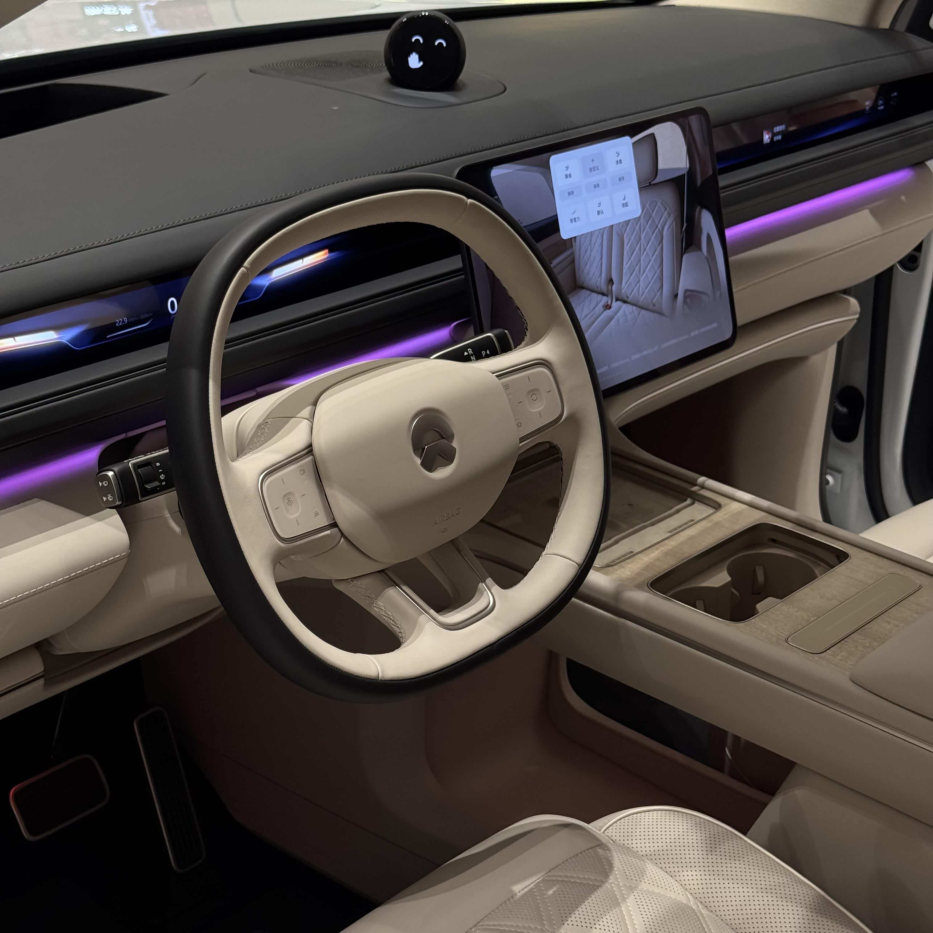 【图】新款蔚来es8内饰真的无敌了_蔚来ES8论坛_汽车之家论坛