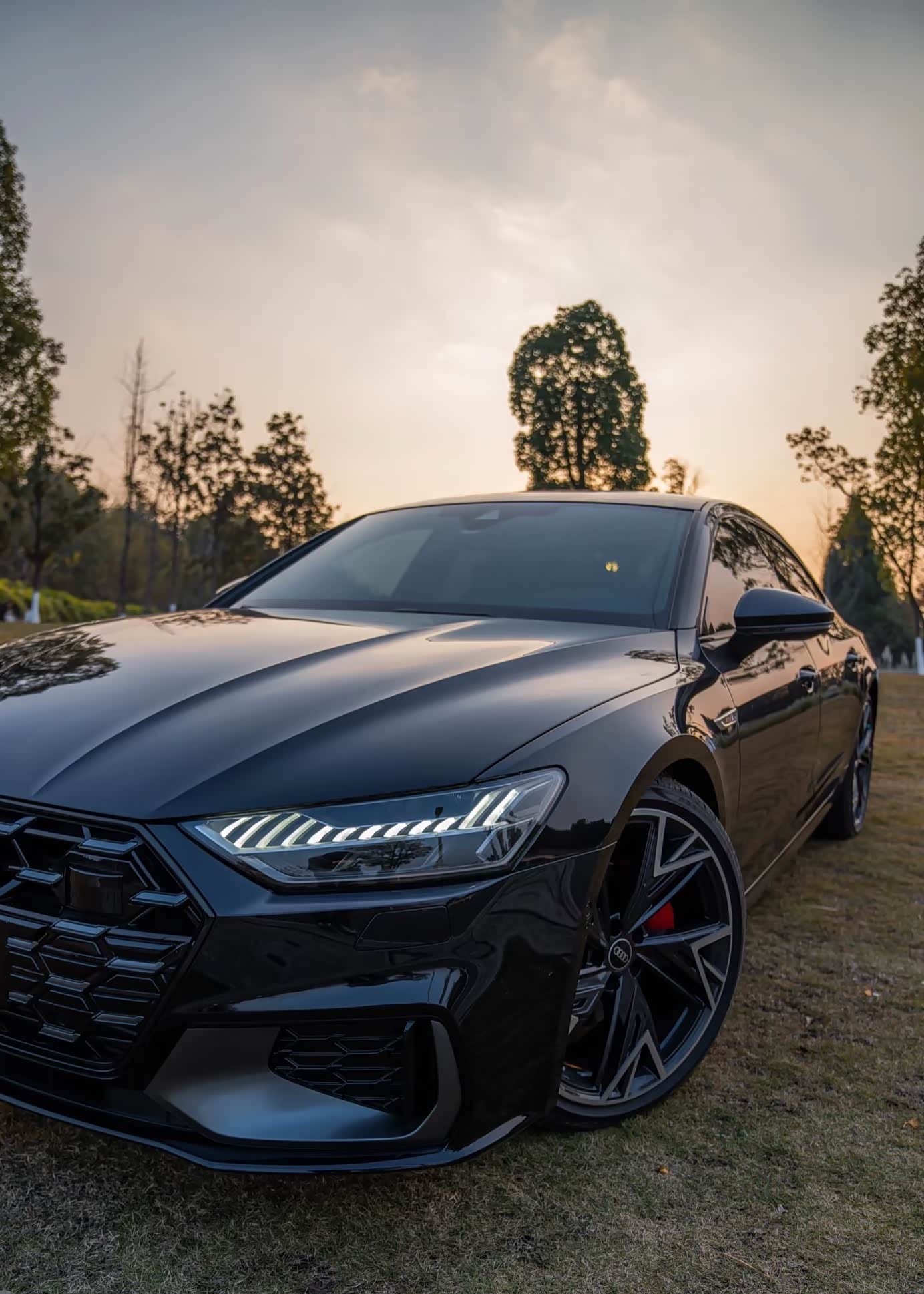 【图】奥迪A7L黑武士：颜值与驾趣的双重盛宴_奥迪A7L论坛_汽车之家论坛