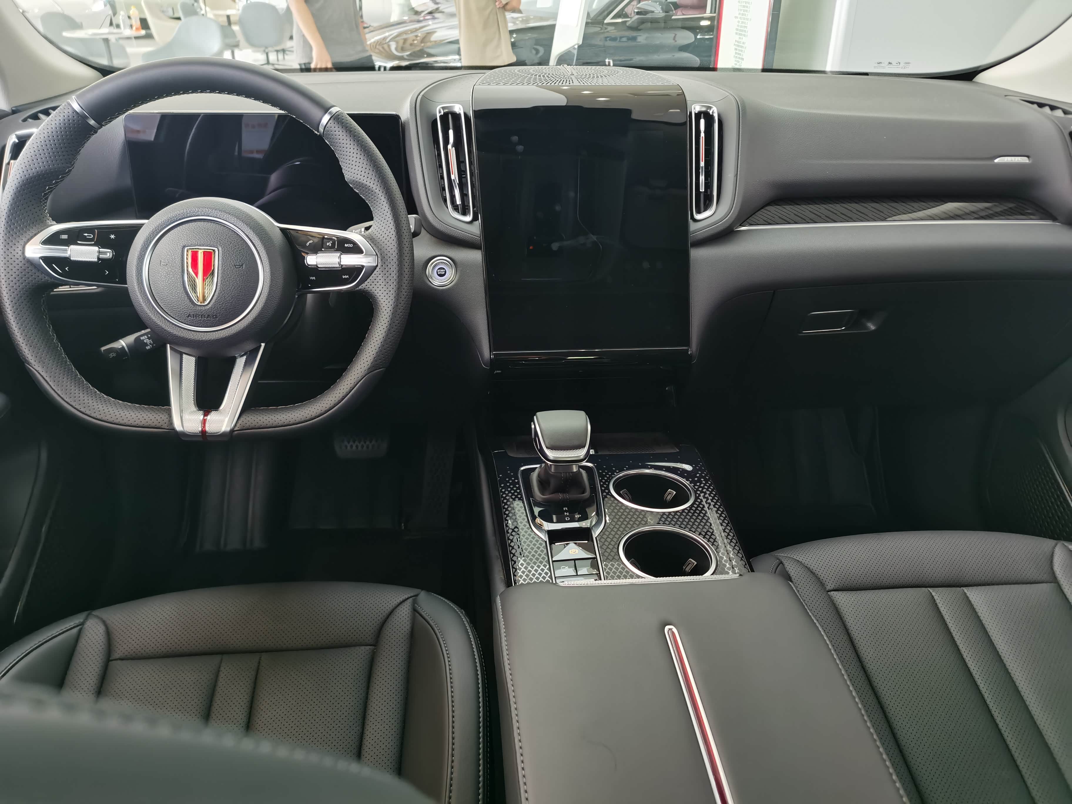 【图】红旗HS3PHEV的内饰绝了！_红旗HS3 PHEV论坛_汽车之家论坛