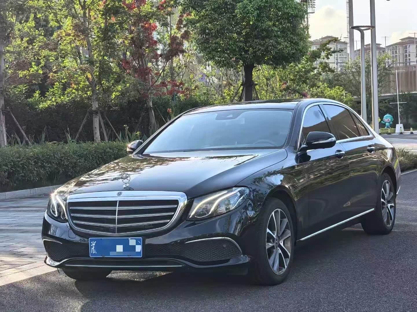 【图】买下2017年9月上牌，奔驰E300L豪华版，带5门电吸，车_奔驰E级论坛_汽车之家论坛