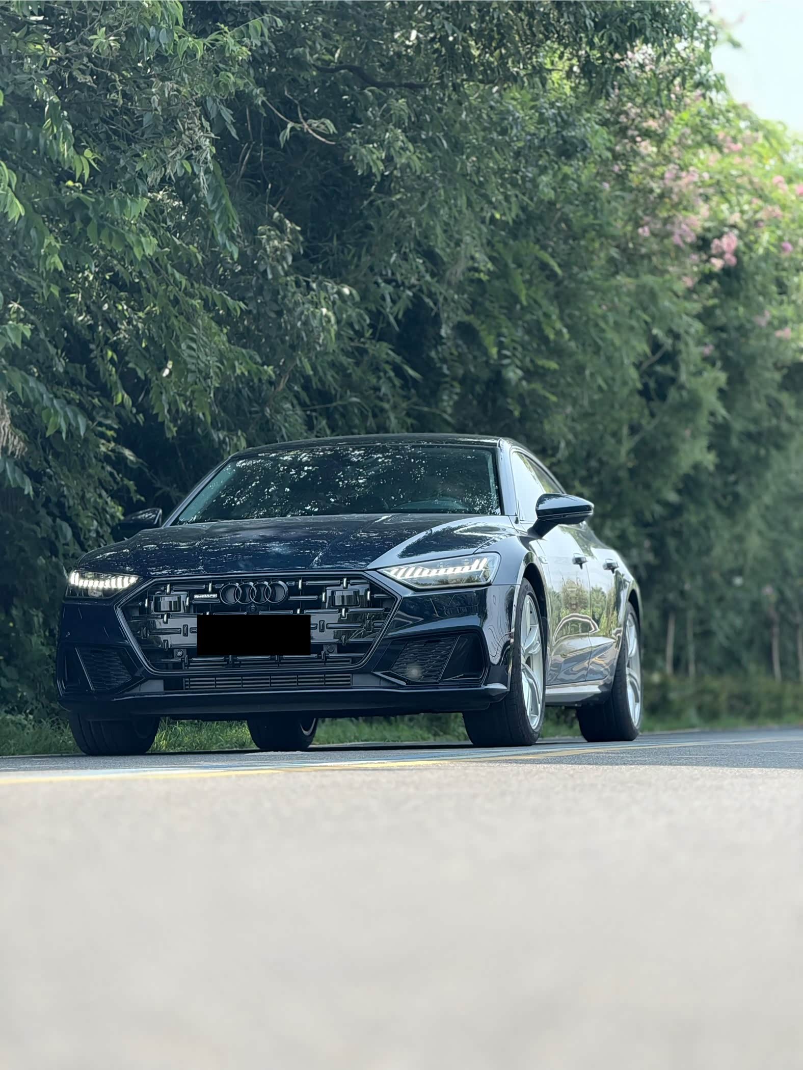 【图】奥迪A7L这车到底怎样拍才好看啊？_摄影论坛_汽车之家论坛