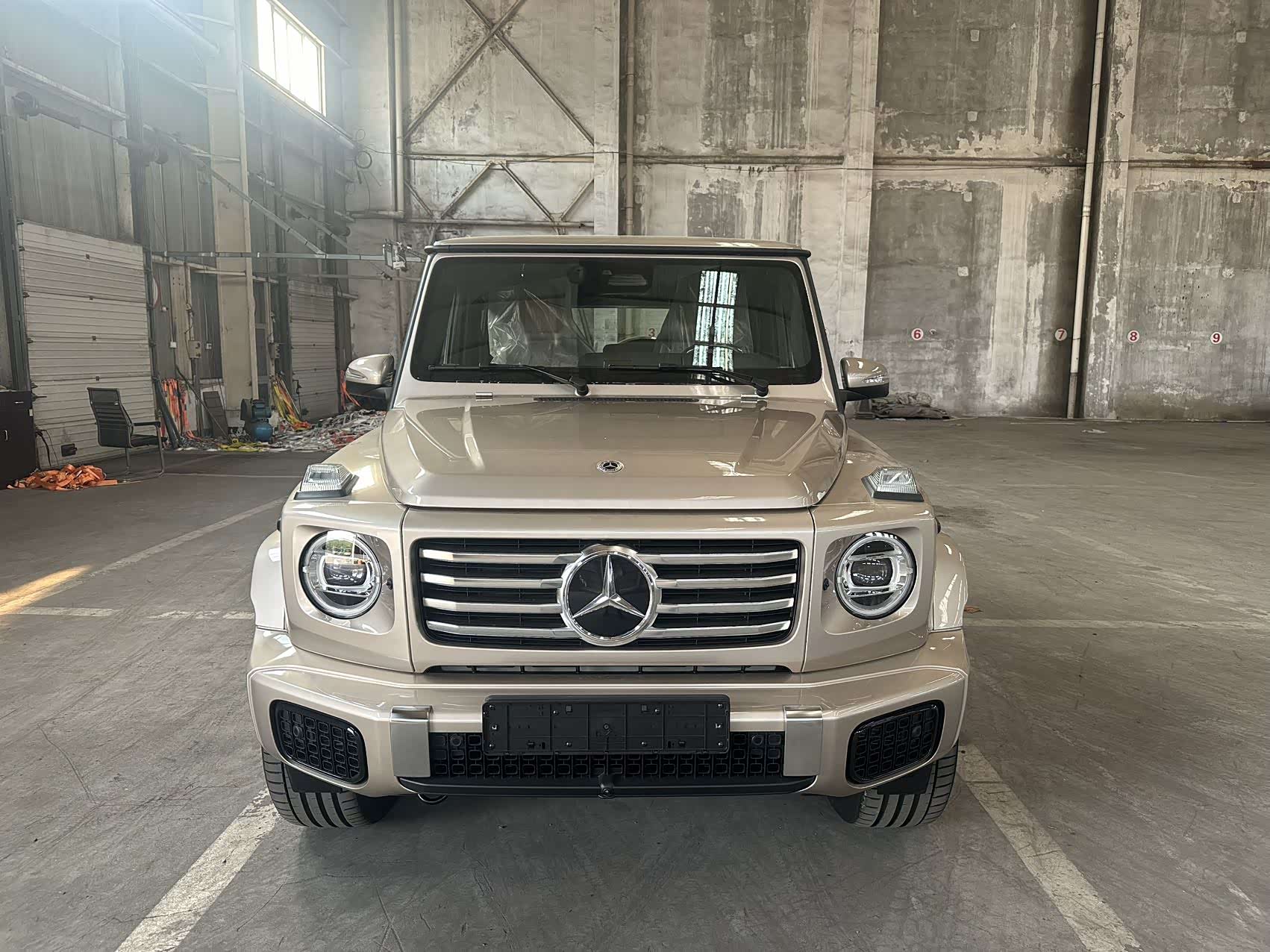 【图】25款韩版奔驰G450D?金色外观咖色内饰_奔驰G级论坛_汽车之家论坛