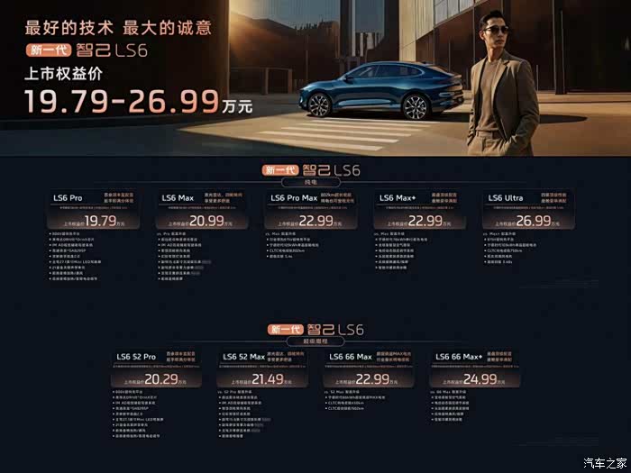 【图】19.79万元起！新一代智己LS6震撼上市_智己LS6论坛_汽车之家论坛