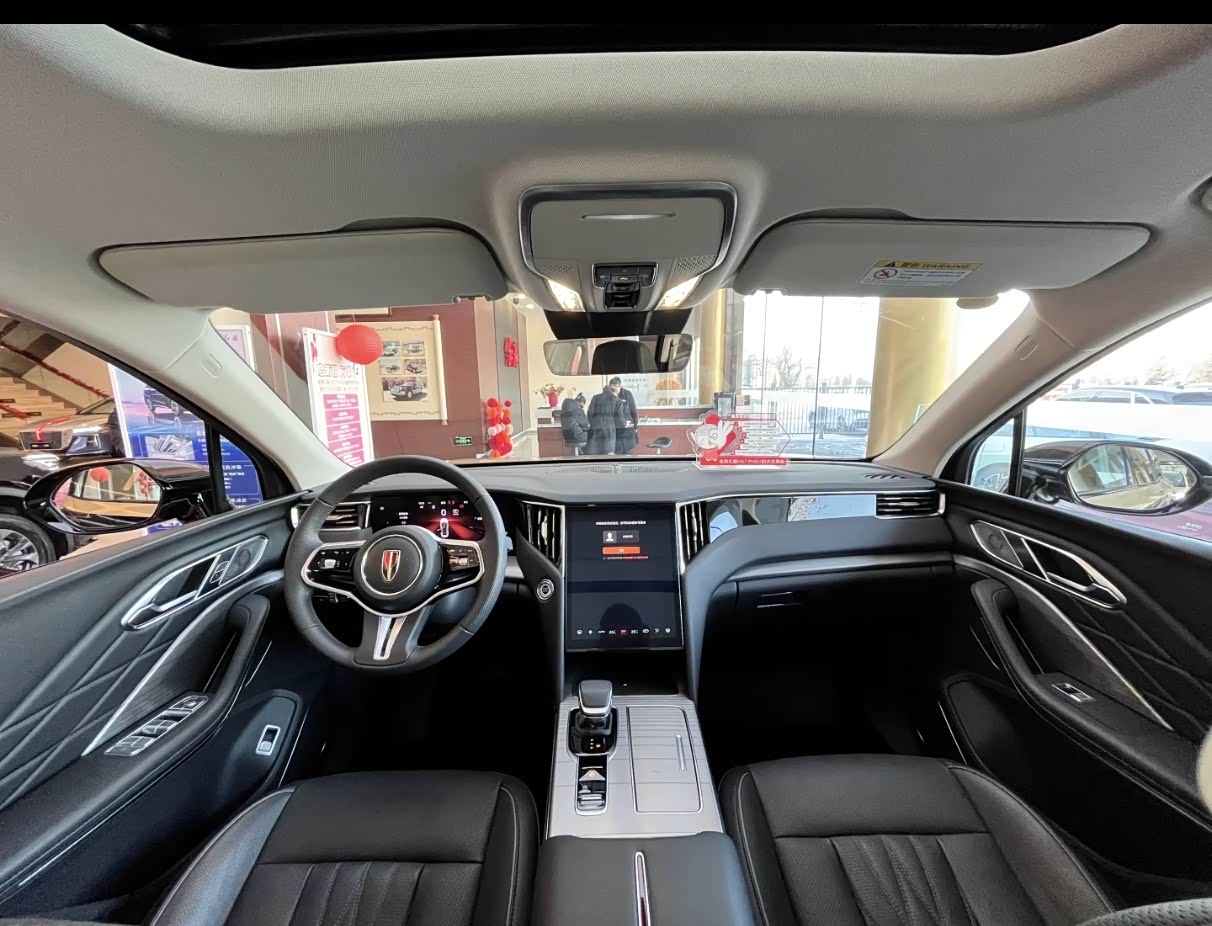 【图】空间与舒适并存的红旗HS7 PHEV内饰_红旗HS7 PHEV论坛_汽车之家论坛