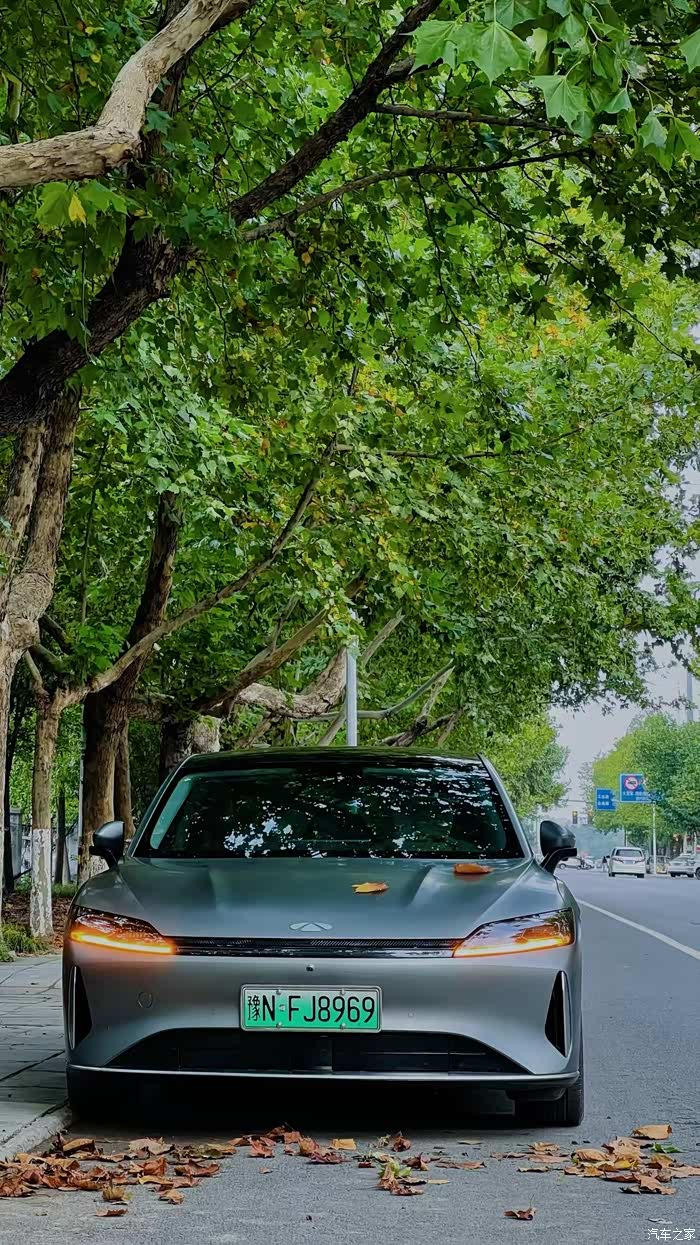 【图】风云A9L 玄武灰 气场十足！ 秋日合影！_风云A9L论坛_汽车之家论坛
