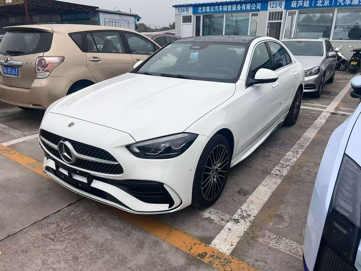 【图】新到25年10月16号上牌 奔驰C260L运动8公里新车一辆_奔驰C级论坛_汽车之家论坛