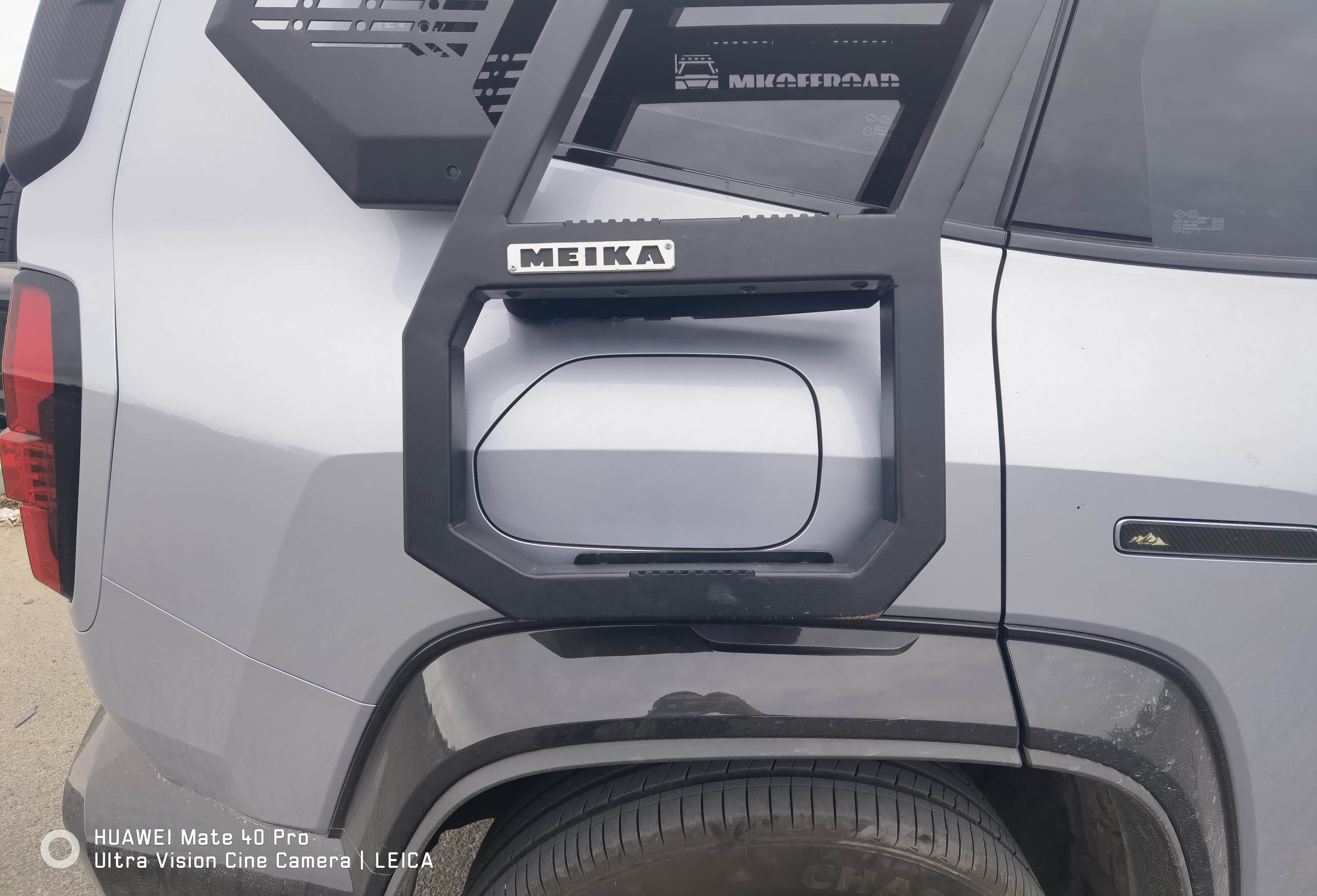 【图】美卡400爬梯适配深蓝G318过程_深蓝G318论坛_汽车之家论坛