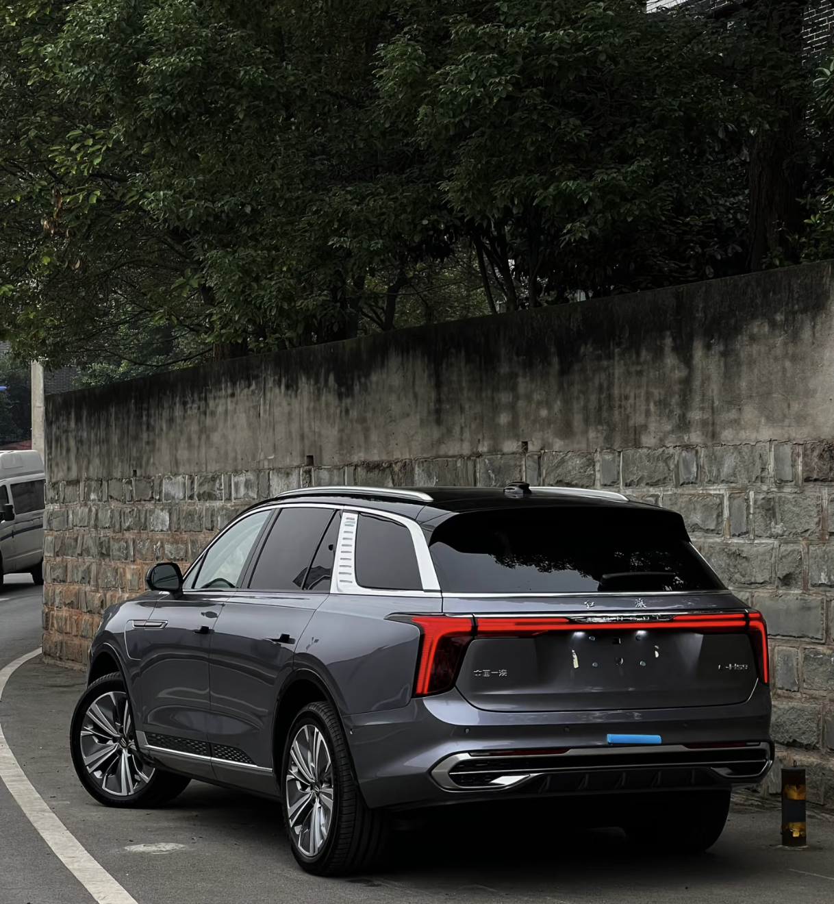 【图】红旗ehs9 这气场，真的太强了_红旗E-HS9论坛_汽车之家论坛