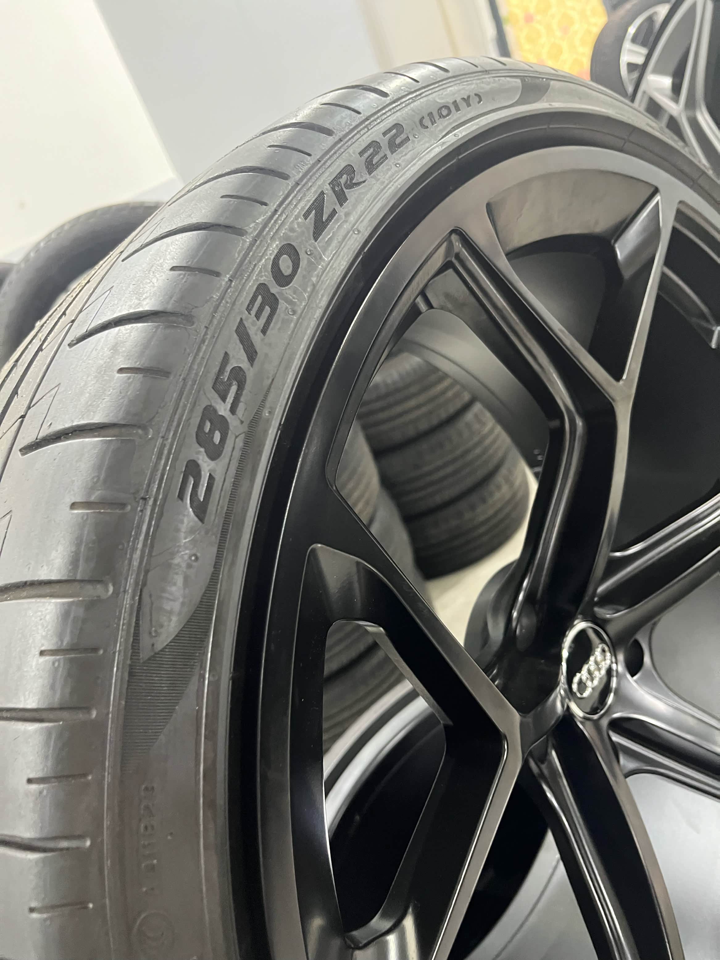 【图】22寸奥迪RS7黑色轮毂_奥迪A6L/A6(进口)论坛_汽车之家论坛