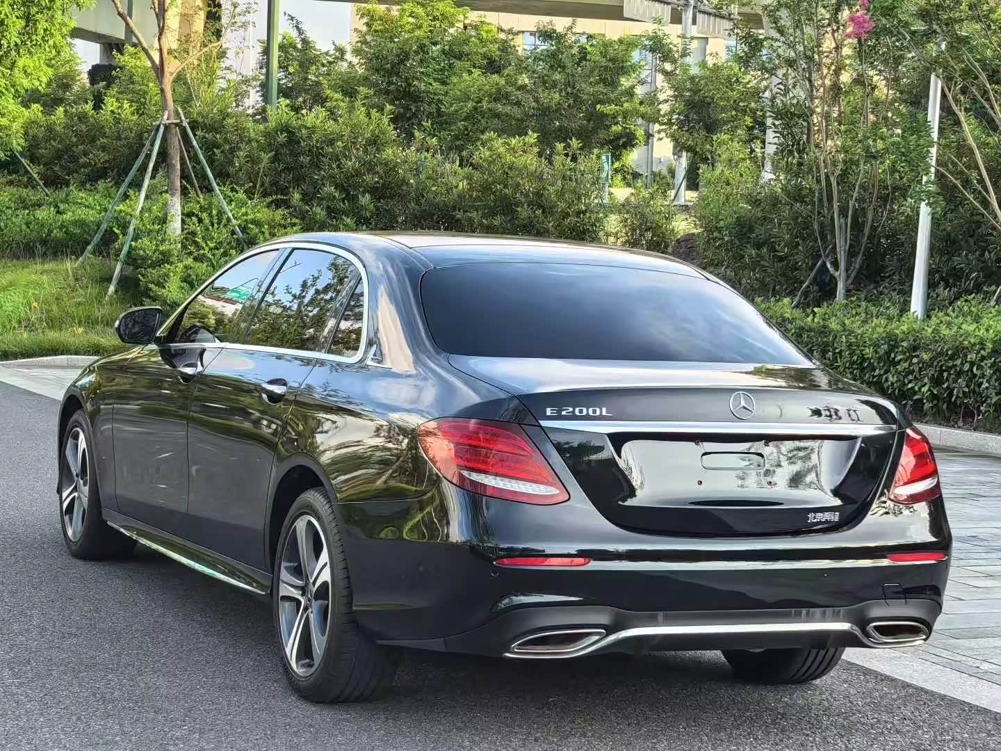 【图】2018年8月，下午就到、奔驰E200L长轴运动版，小姐姐一_奔驰E级论坛_汽车之家论坛