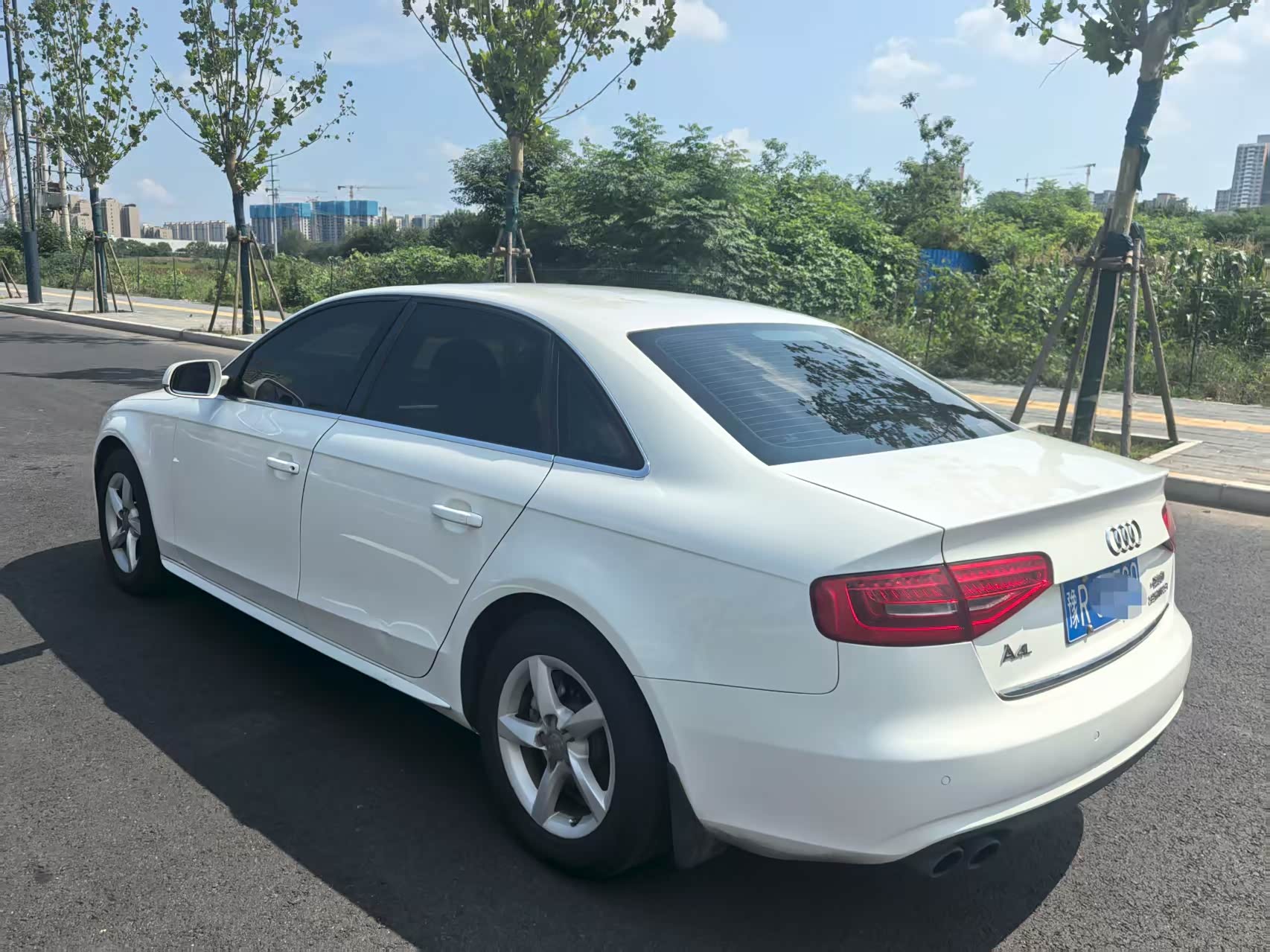 【图】14年奥迪A4L，自动挡2.0T高配，罕见棕色座椅，全车原版_奥迪A4L论坛_汽车之家论坛