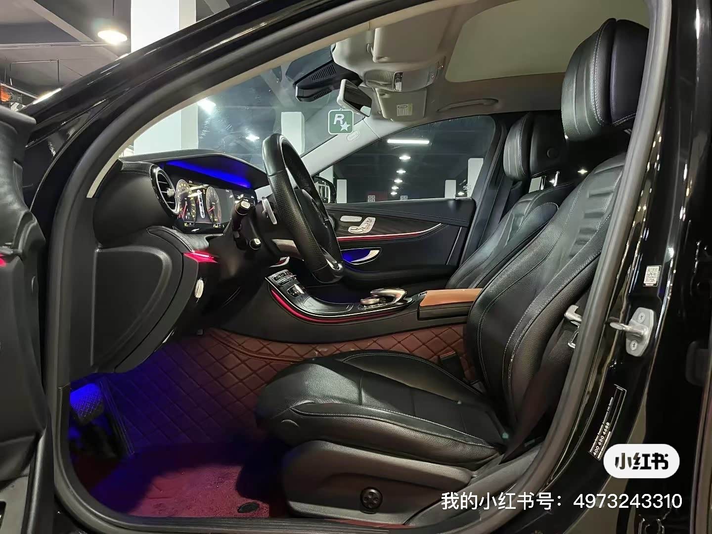 【图】18年奔驰E300L 运动大标 车况原版 黑外黑内全景天窗_奔驰E级论坛_汽车之家论坛