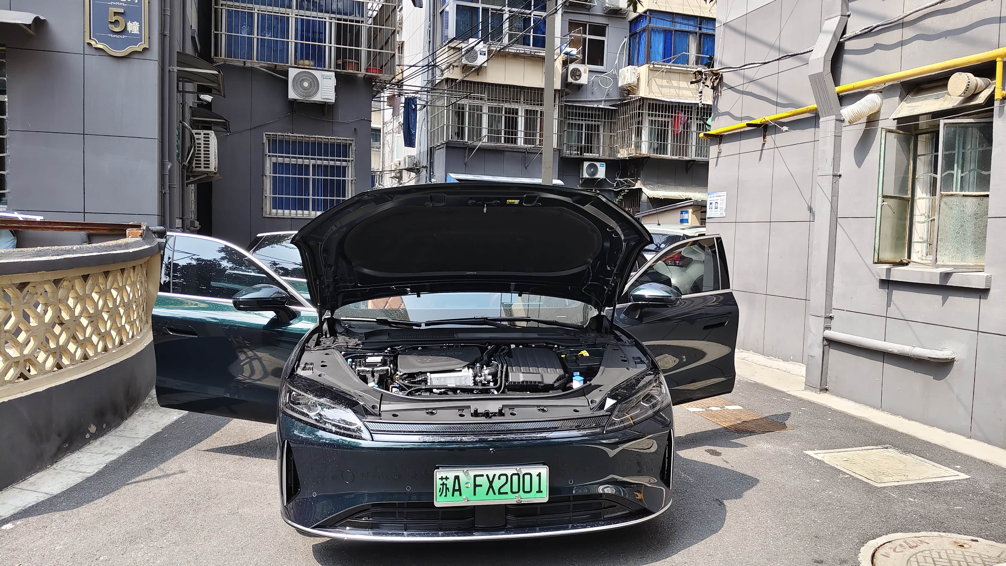 【图】奇瑞风云A9L提车报告：插混轿车的诚意之作_风云A9L论坛_汽车之家论坛