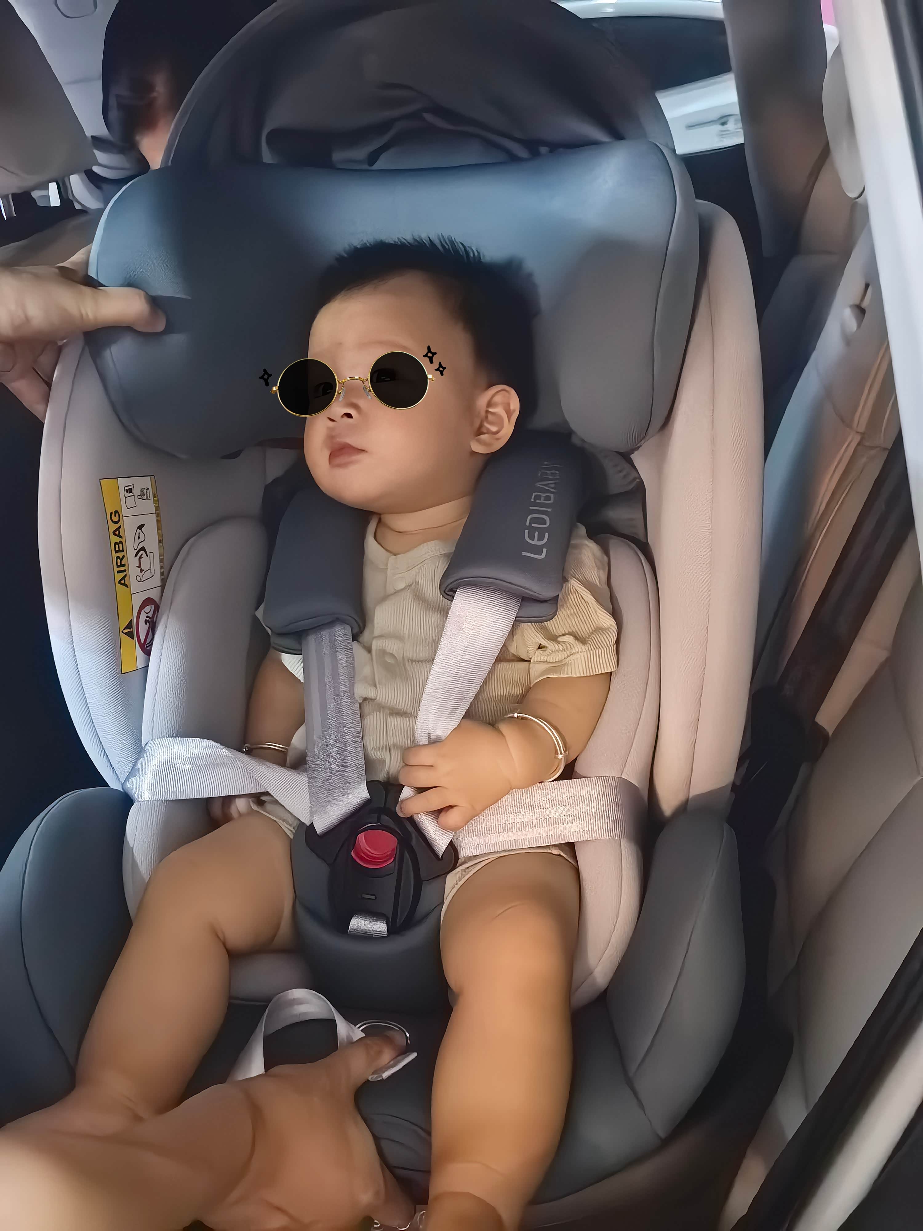 【图】新手爸妈的进阶，从安全提篮到安全座椅（LS6 用车分享）_智己LS6论坛_汽车之家论坛