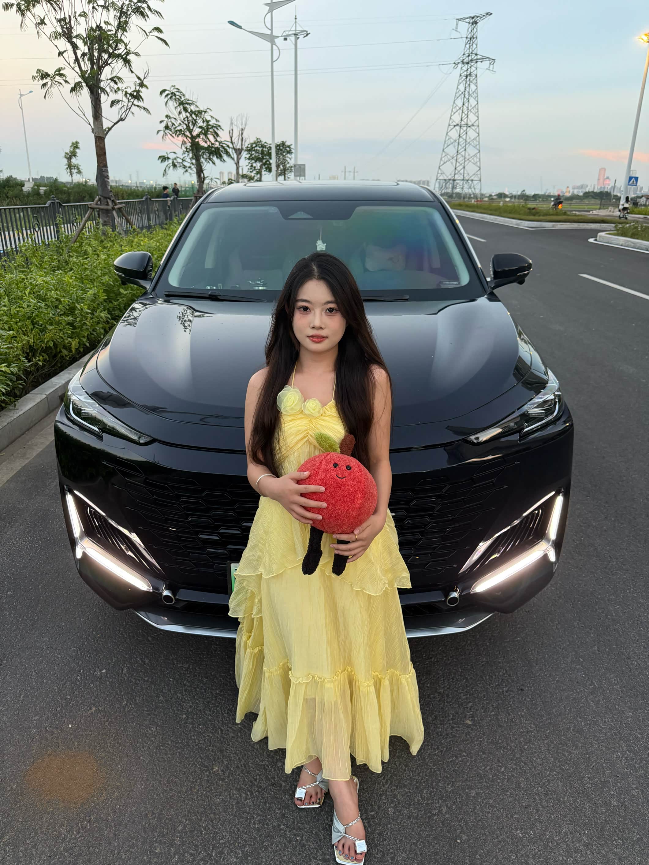 【图】UNI - K iDD搭配女友很出片_长安UNI-K 智电iDD论坛_汽车之家论坛