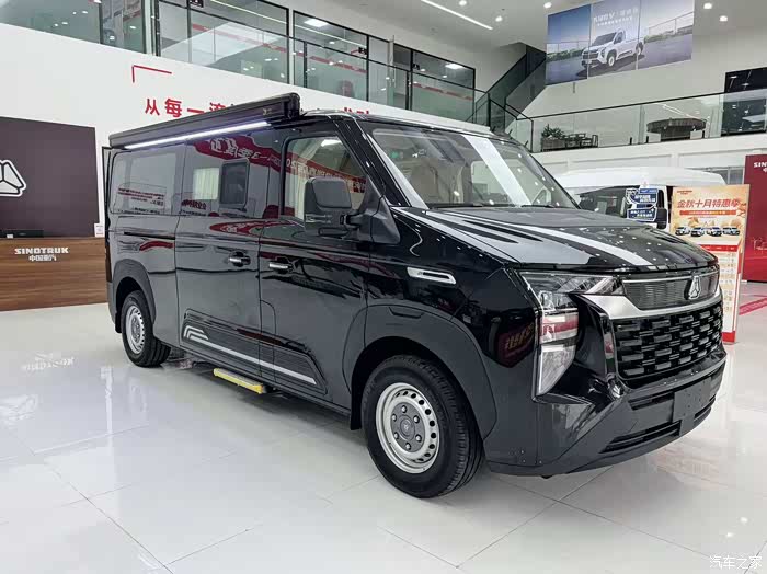 【图】先锋官V中轴低顶（黑）改装宿营车_房车论坛_汽车之家论坛