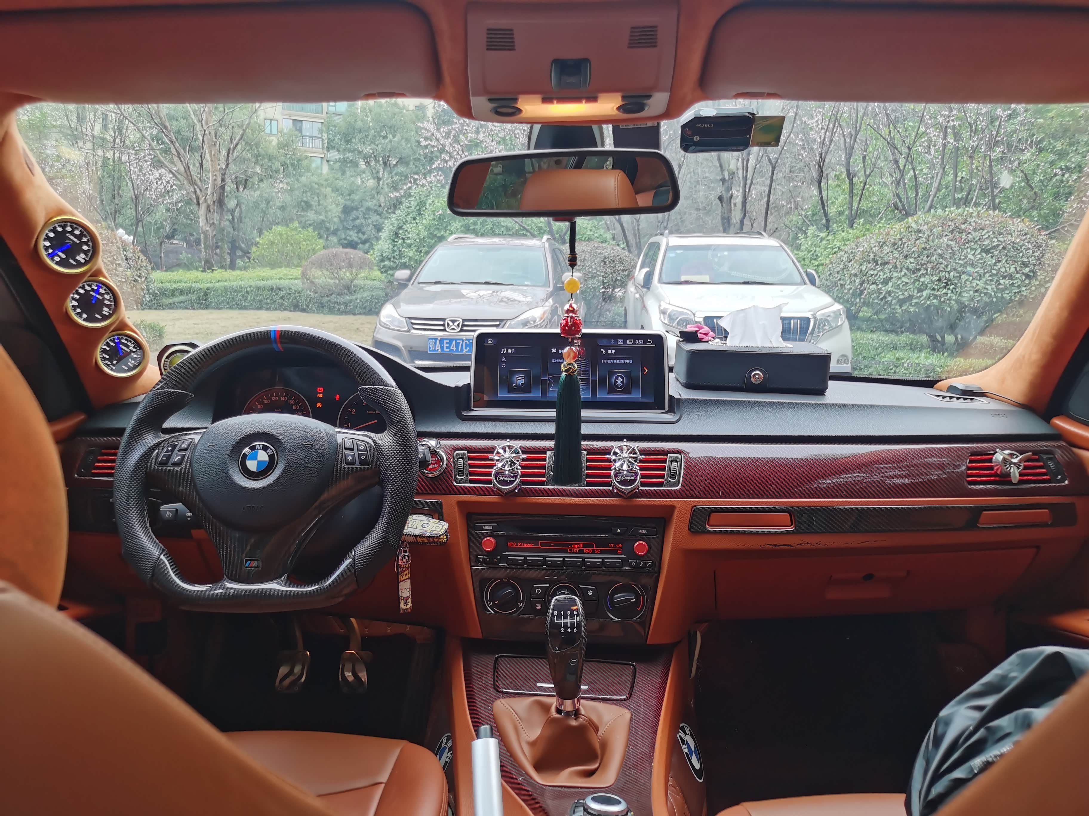 【图】08款宝马E90 325 原厂手动，不是自己改的！整车改色墨_宝马3系论坛_汽车之家论坛