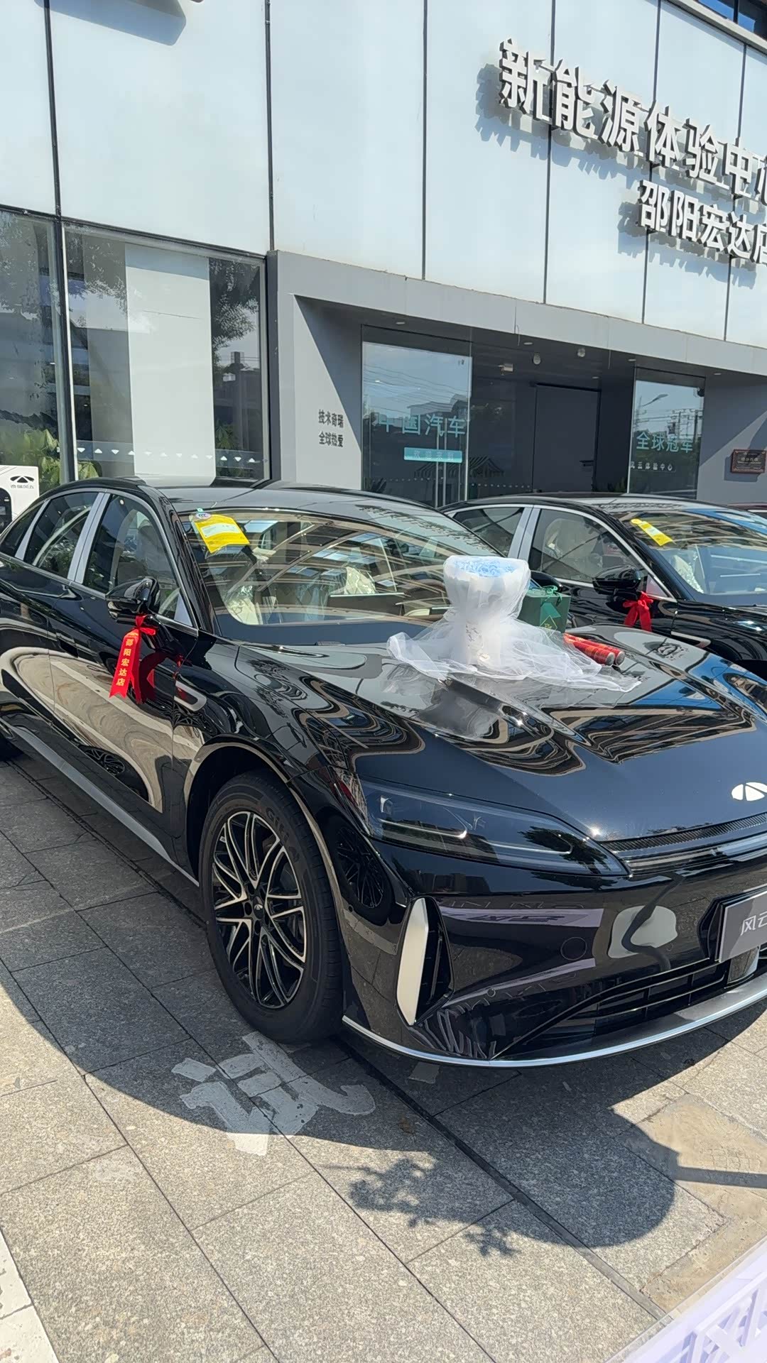 【图】终于等到你，我的风云A9L！第一次同框，就被这流畅的线条和精_风云A9L论坛_汽车之家论坛